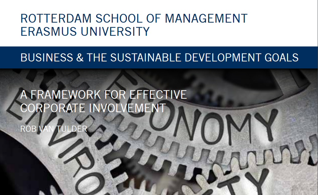 Business and the SDGs: A Framework for Effective Corporate Involvement ...