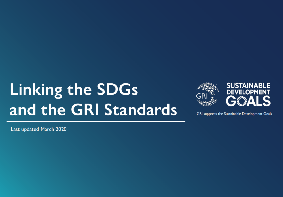 Linking the SDGs and the GRI Standards - SDG Business Hub